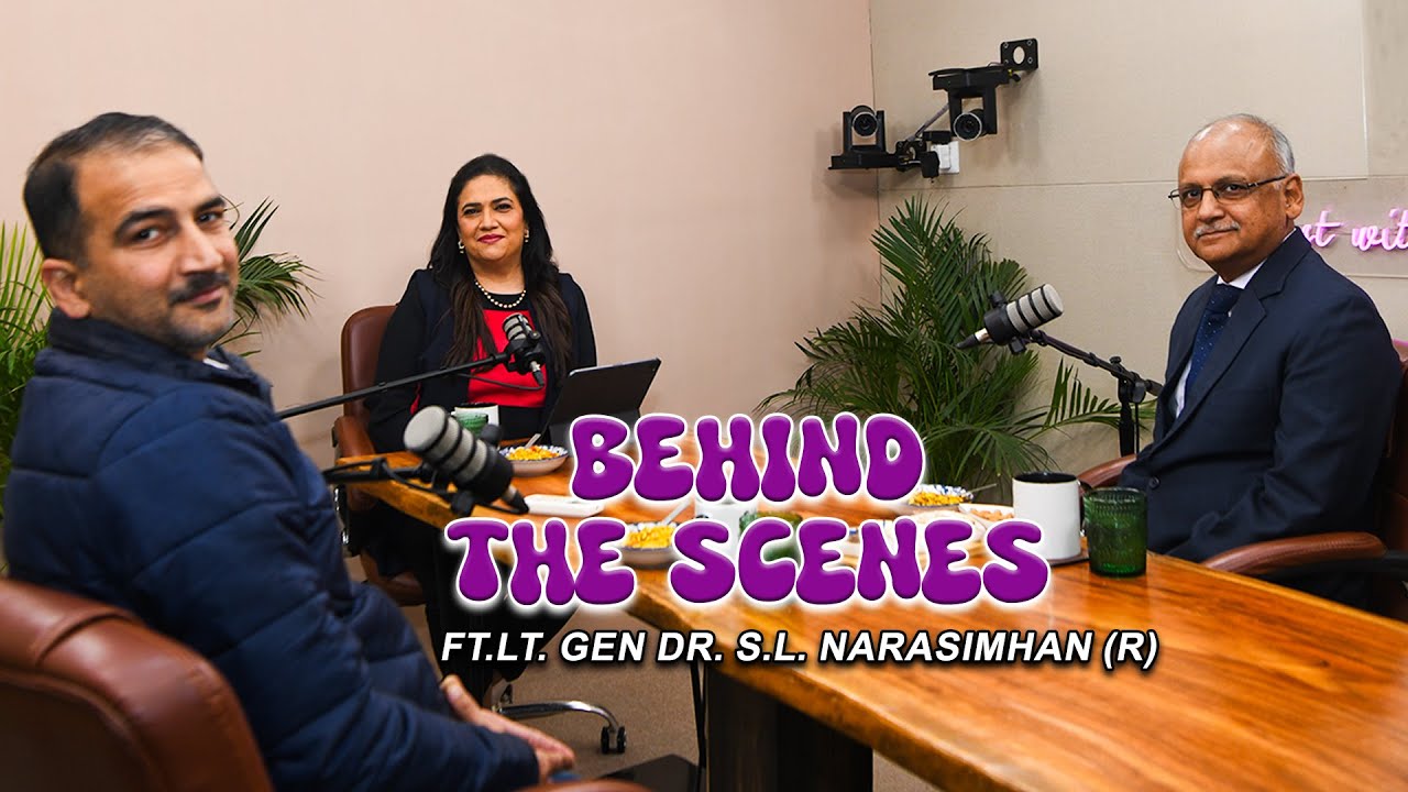 Join to watch full behind-the-scenes from EP-134 with Lt. Gen Dr. SL ...