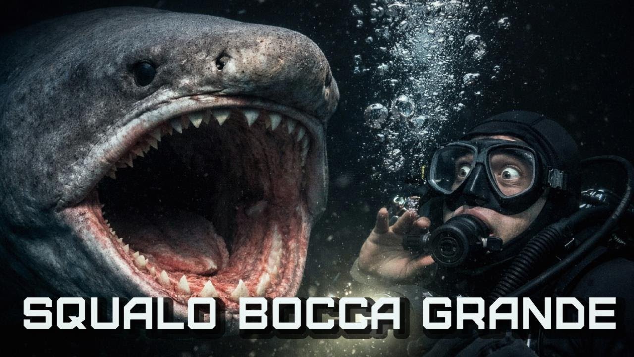 Può inghiottire una persona intera. Squalo bocca grande: un assassino ...