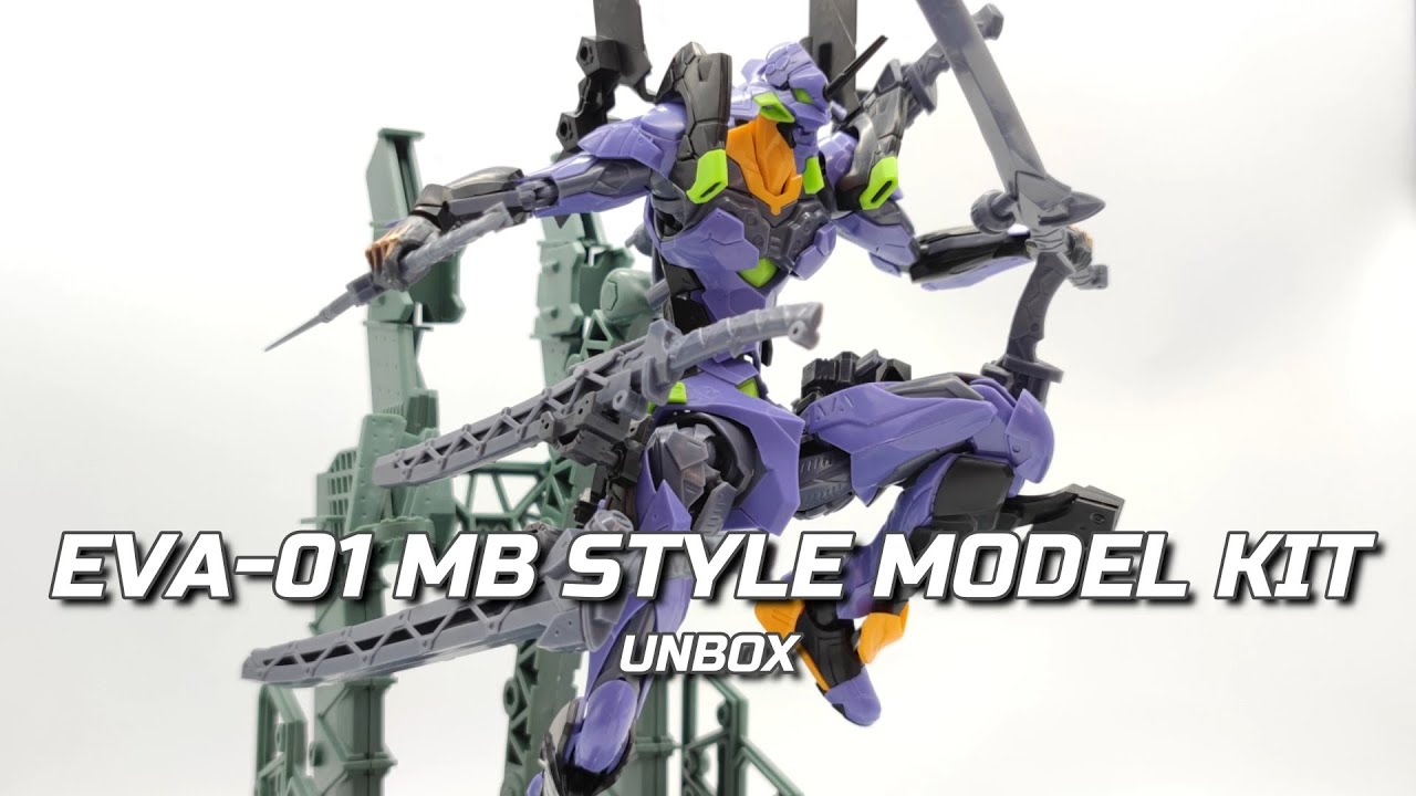 [UNBOX / PREVIEW] LESE INDUSTRIAL - EVANGELION UNIT-01 (MB STYLE MODEL ...