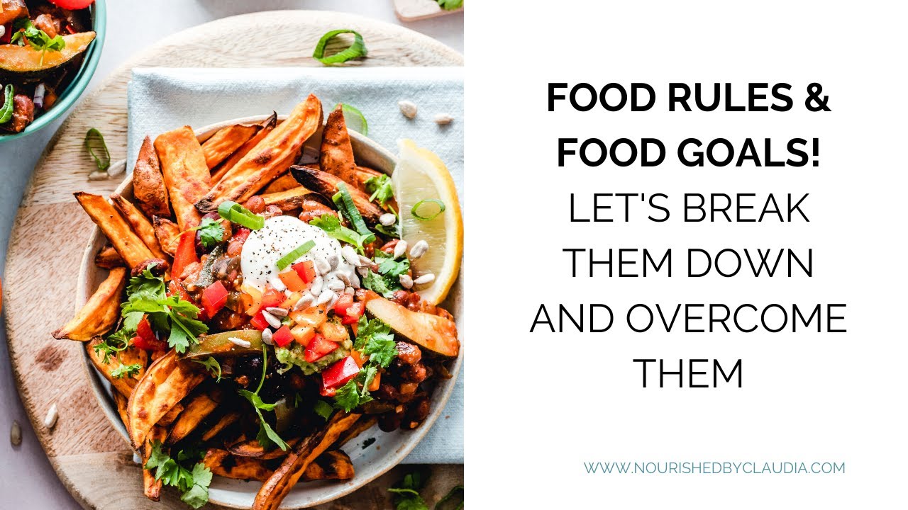 Food Rules and Food Goals - YouTube