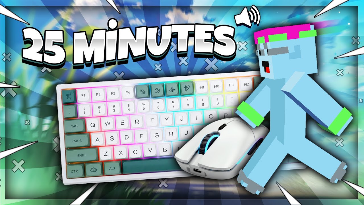 [25 Minutes] Sleepy😴LoFi Mechanical Keyboard & Mouse Sounds ASMR ...