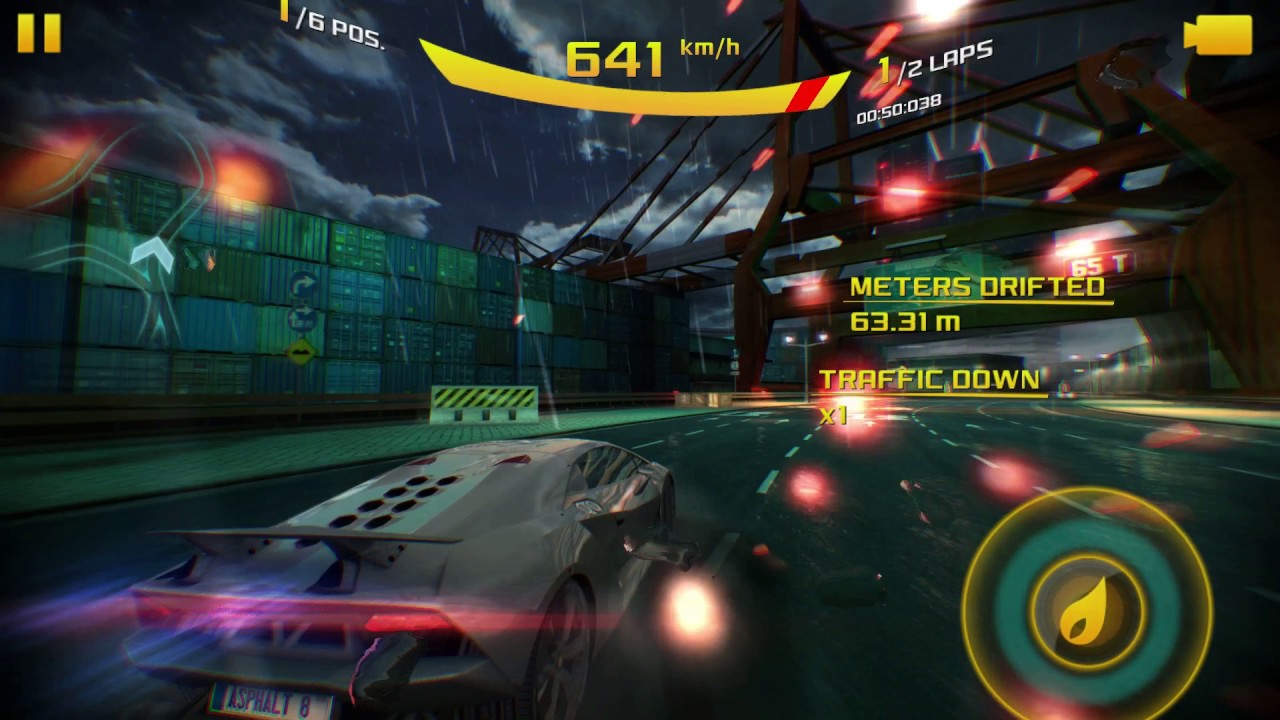 Asphalt 8: Airborne - Options - Sound & Display - Camera View - Close ...