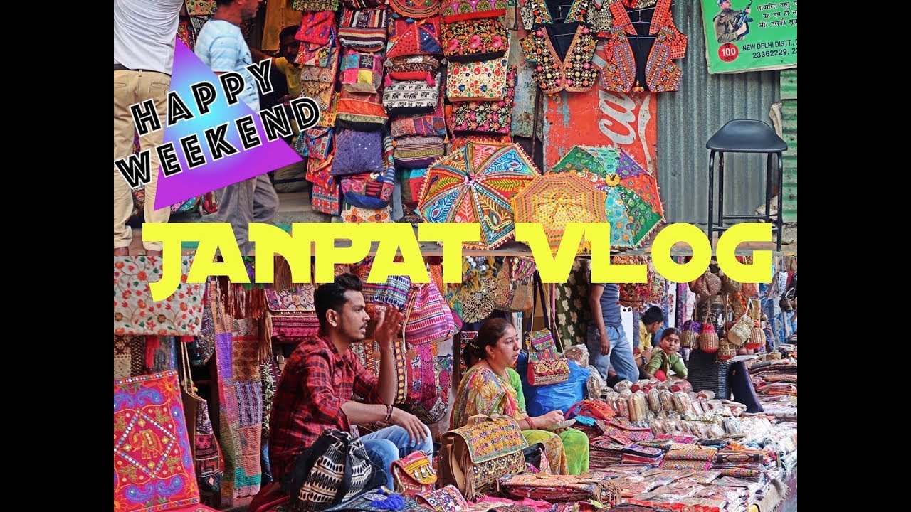 JANPAT VLOG | FASHION STREET | CHEAP FLEA MARKET | NEW DELHI || VAIDEHI ...