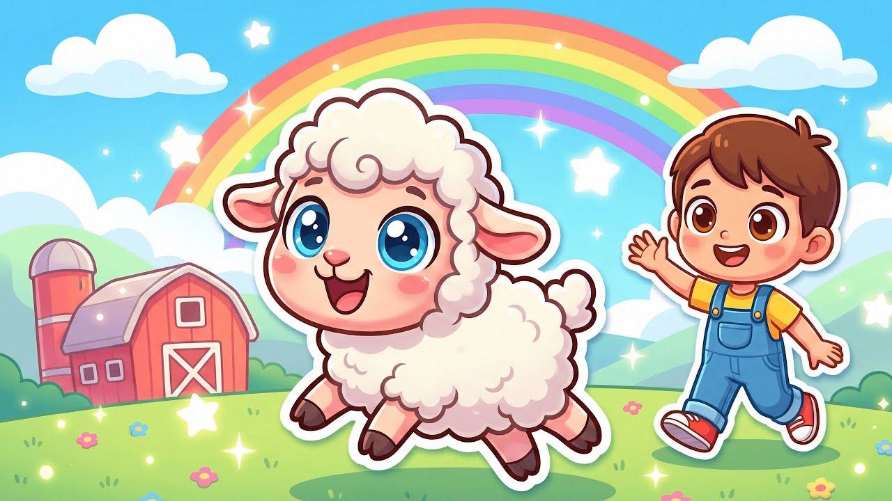 Mary Had a Little Lamb Song | Nursery Rhymes & Kids Songs - YouTube