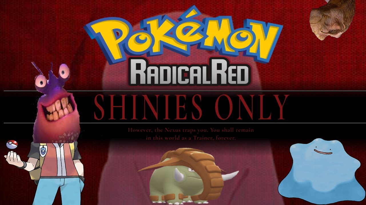 Can I beat Pokémon: Radical Red but with only SHINY Pokémon? (Version 3 ...