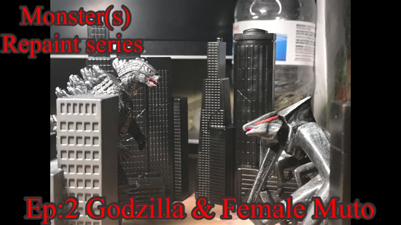 Godzilla(2014) & Female Muto custom repaint showcase {Monster(s ...