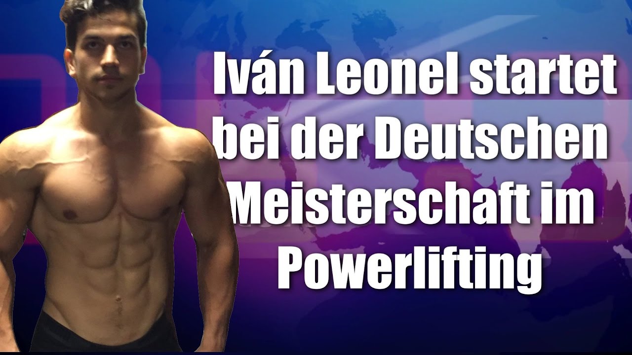 Ivan Leonel - Deutscher Meister im Kraftdreikampf, BDBK, Gesamtgsieger ...