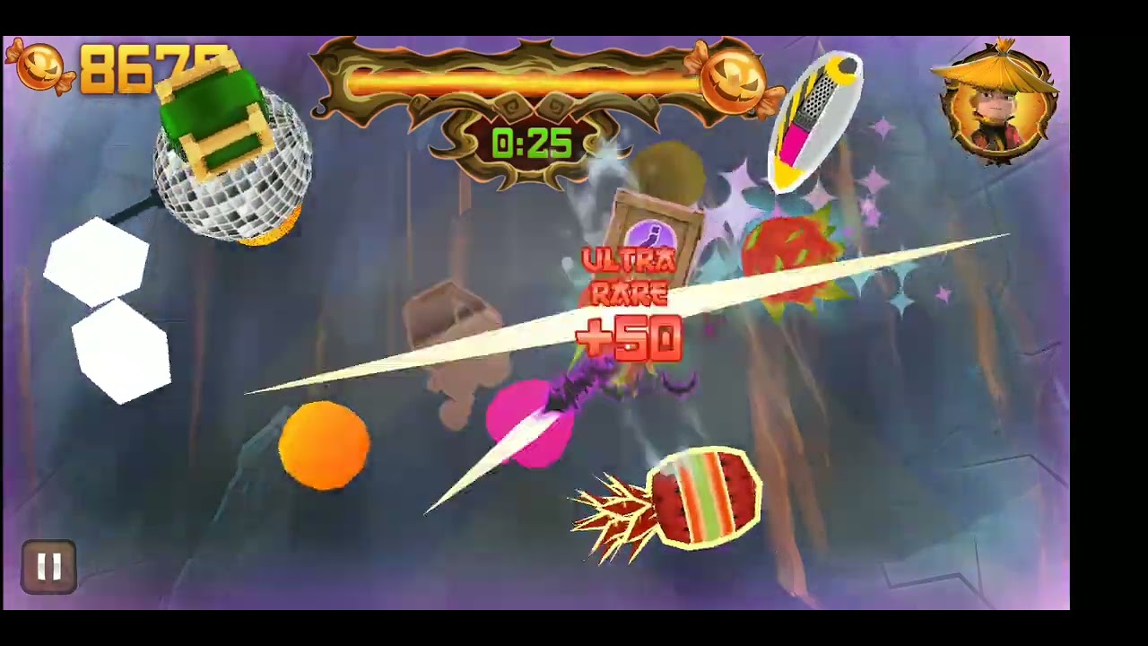 Fruit ninja crazy Halloween - YouTube