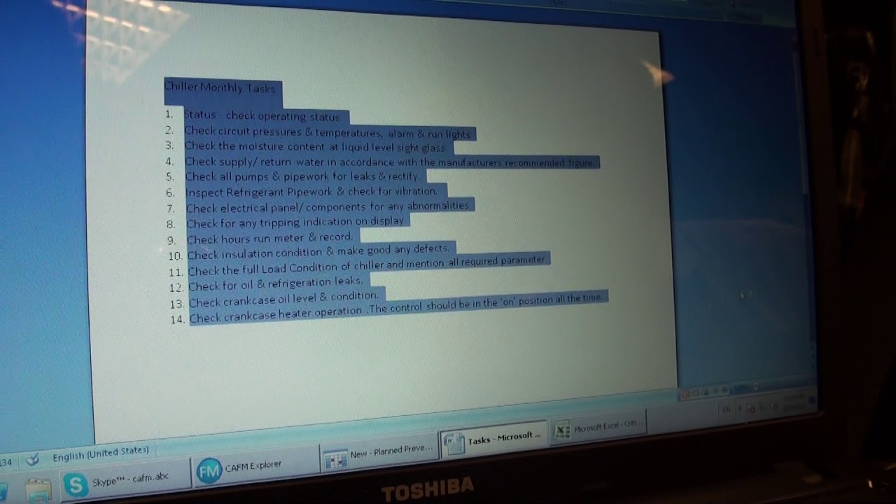 CAFM Explorer Training Video 09 of 11 - YouTube