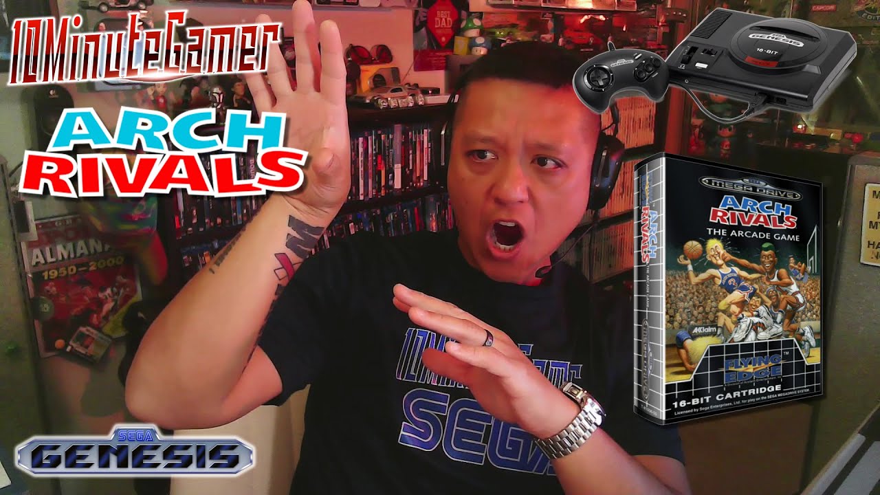10MG Plays Arch Rivals on GENESIS - YouTube