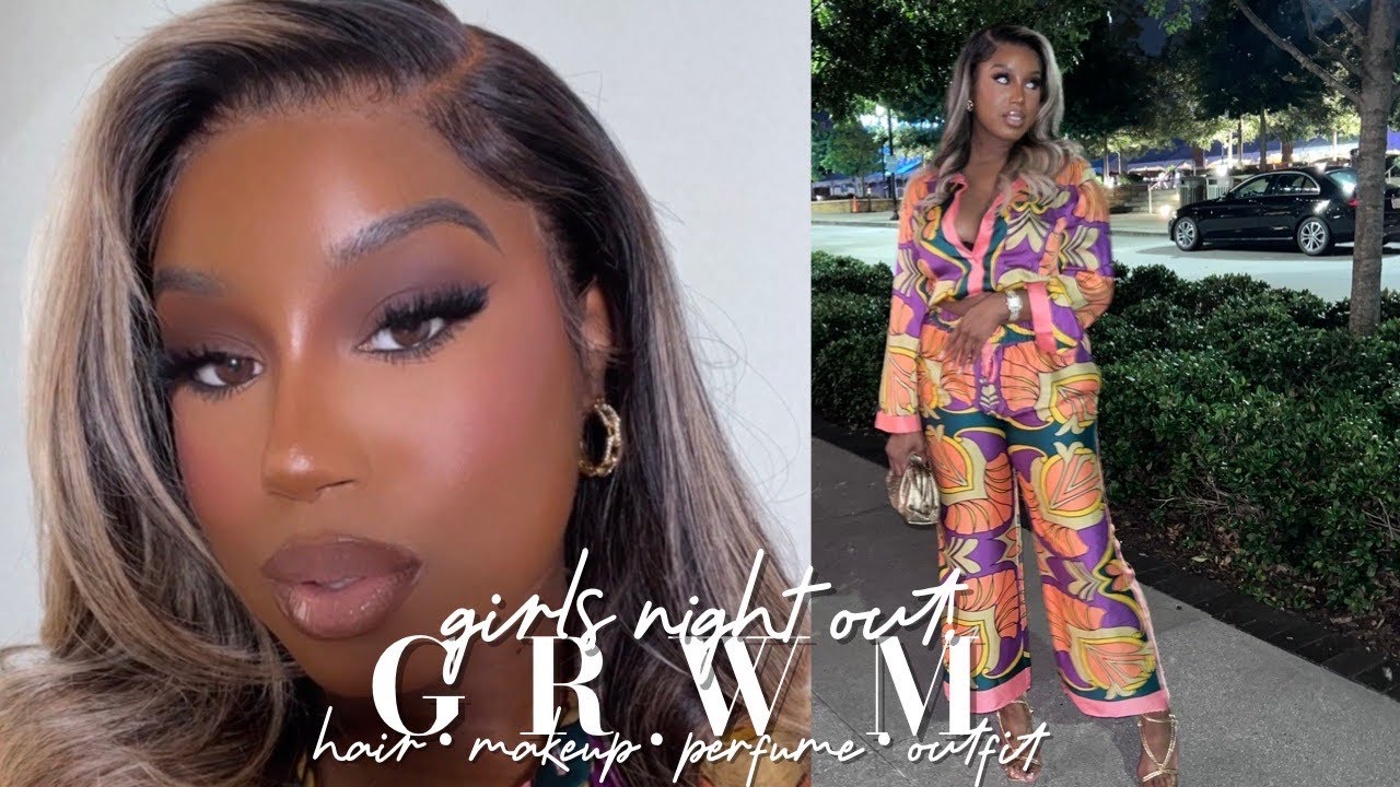 GRWM: GIRLS NIGHT OUT! HAIR + MAKEUP + PERFUME + OUTFIT | RPGSHOW - YouTube