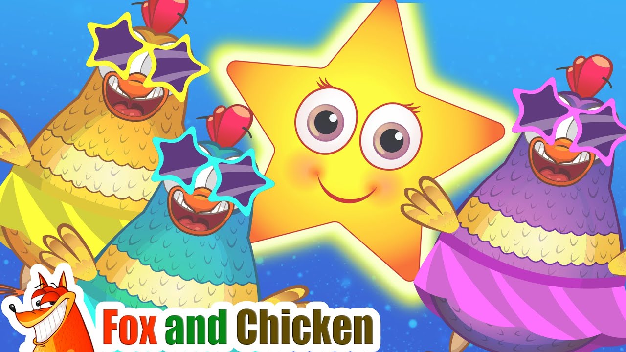 Learning Counting Numbers and Shapes with Fox and Chicken | Number Kids ...