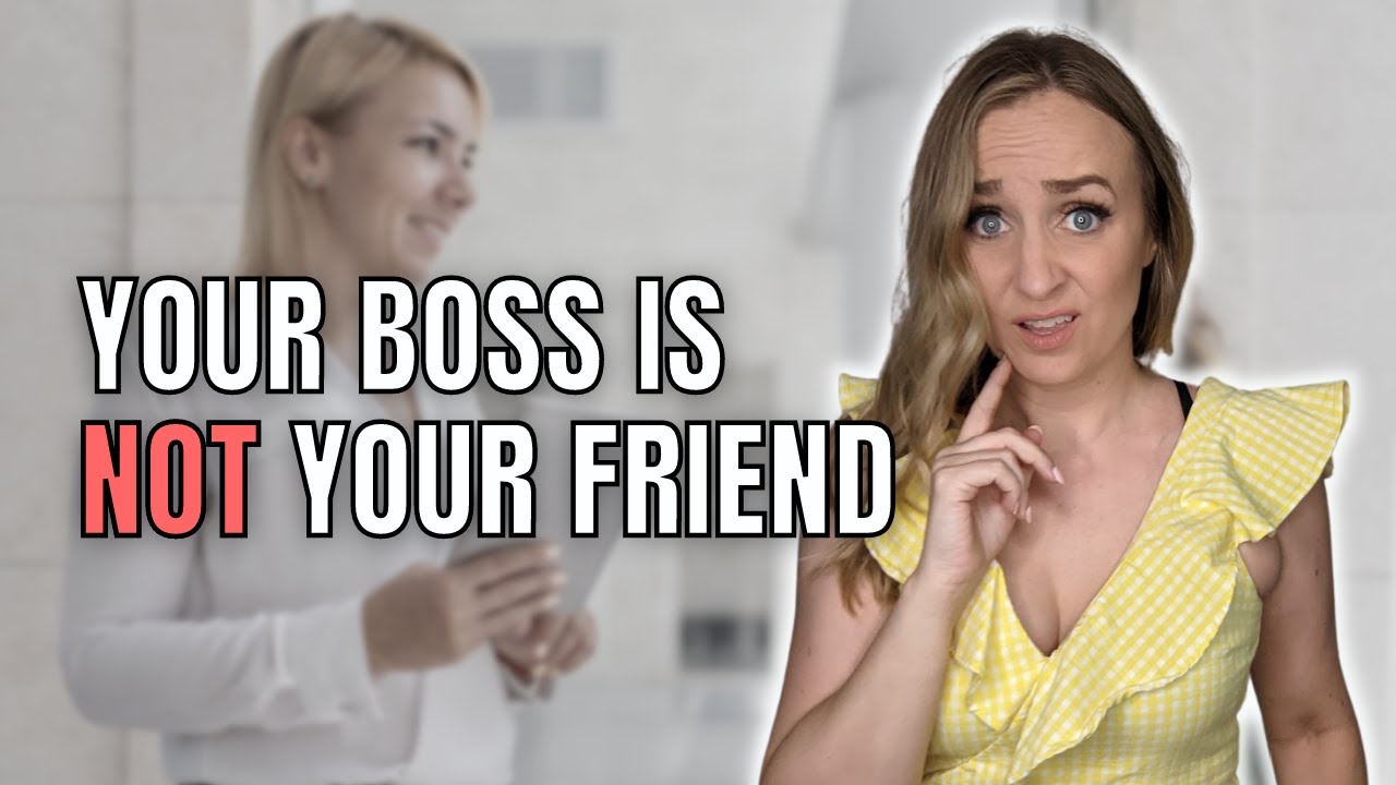 Your Boss Is NOT Your Friend - YouTube