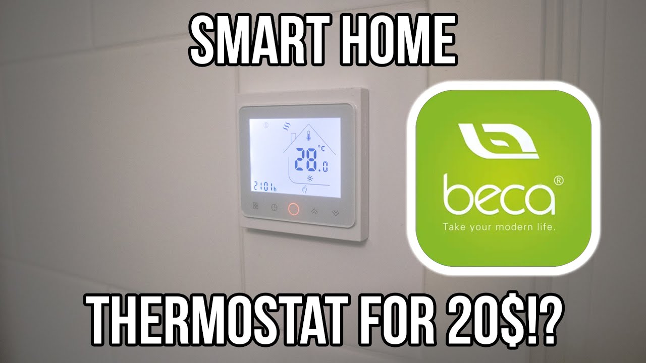 A Smart Home Thermostat for 20$!? | Beca Smart | Review - YouTube