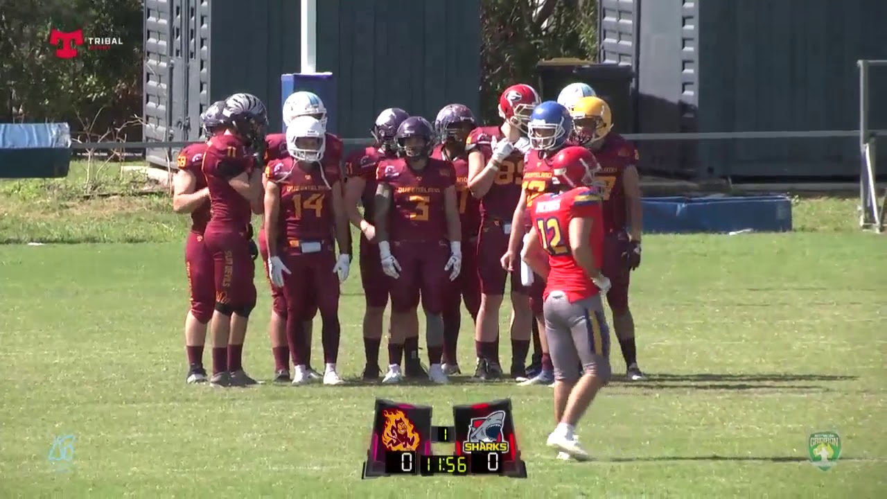 Australian Gridiron League 2018 Qld v SA 28th April 2018 - YouTube