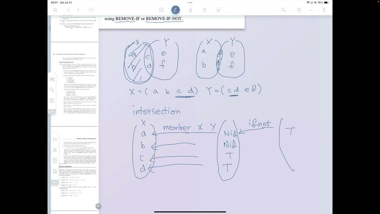 back to the basic-lisp chapter 7.8 mini keyborafd a b - YouTube
