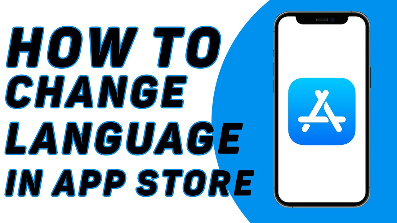 How To Change Language in AppStore on iPhone - YouTube