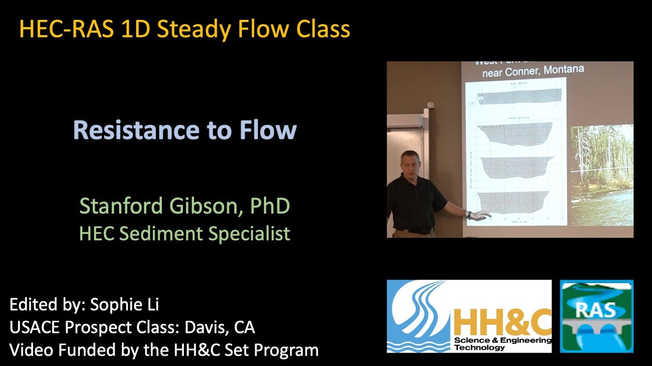 Resistance to Flow (selecting roughness parameters in HEC RAS) (L2.2-1D ...