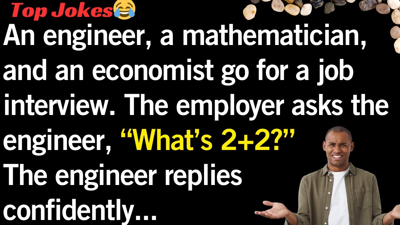 🤣Best Jokes |An engineer, a mathematician and an economist go on a work ...