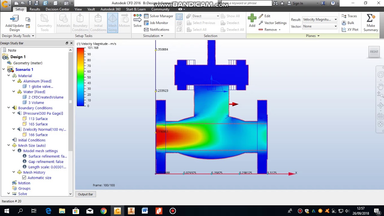 Basic heat transfer using autodesk cfd - YouTube
