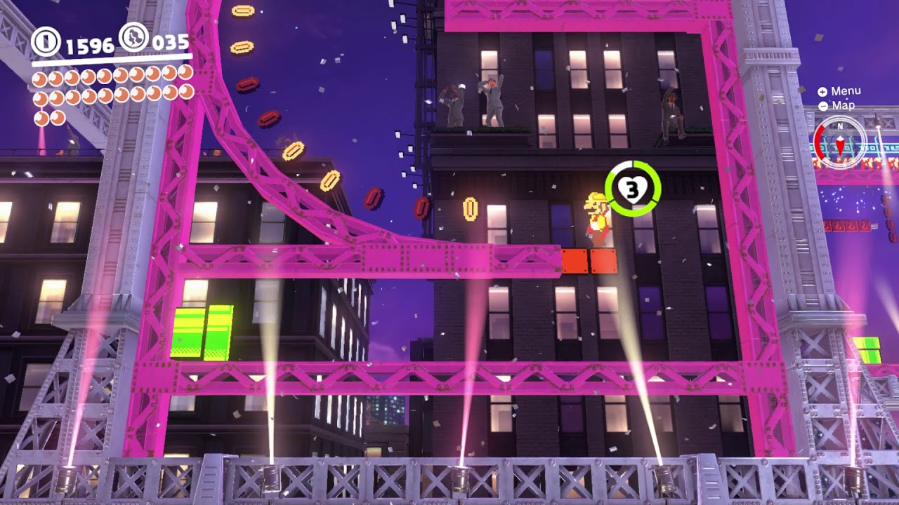 Super Mario Odyssey - Metro Kingdom Moon #7: A Traditional Festival 🌙 ...