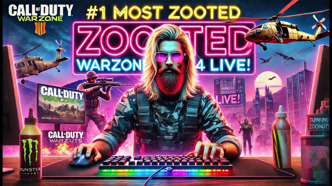 🔥 #1 Most Zooted 🔥 Warzone 4 LIVE! | High-Kill M&K Gameplay 🎮 Chill ...