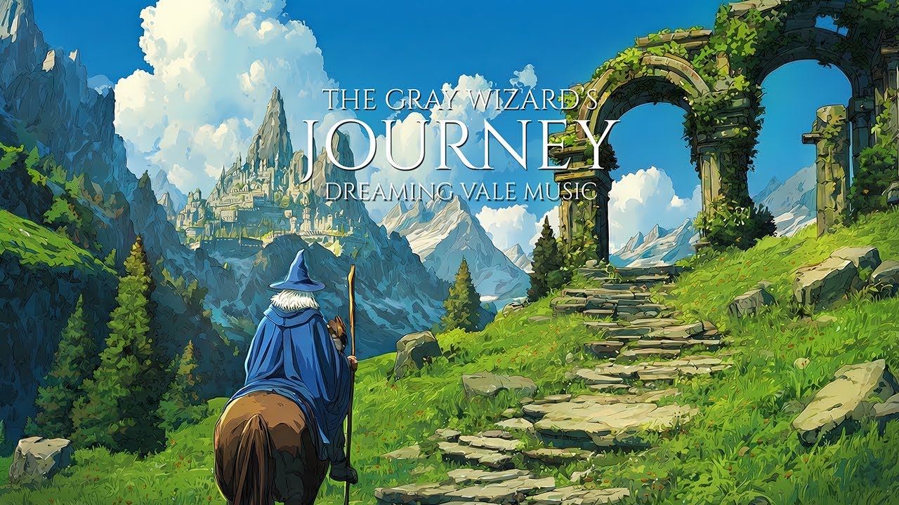 The Gray Wizard’s Journey Through The Ancient Ruins | Healing Celtic ...