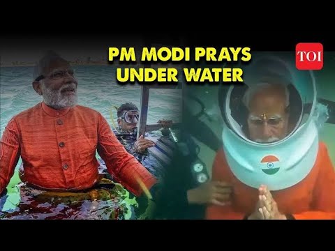 Narendra Modi entered into dwarka| Narendra Modi in underwater| # ...