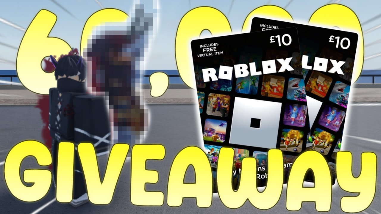 [YBA] 60,000 SUBSCRIBER GIVEAWAY! (Limited skins, Robux!) - YouTube