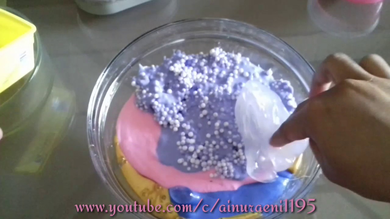 Mixing My Slime Collection - YouTube