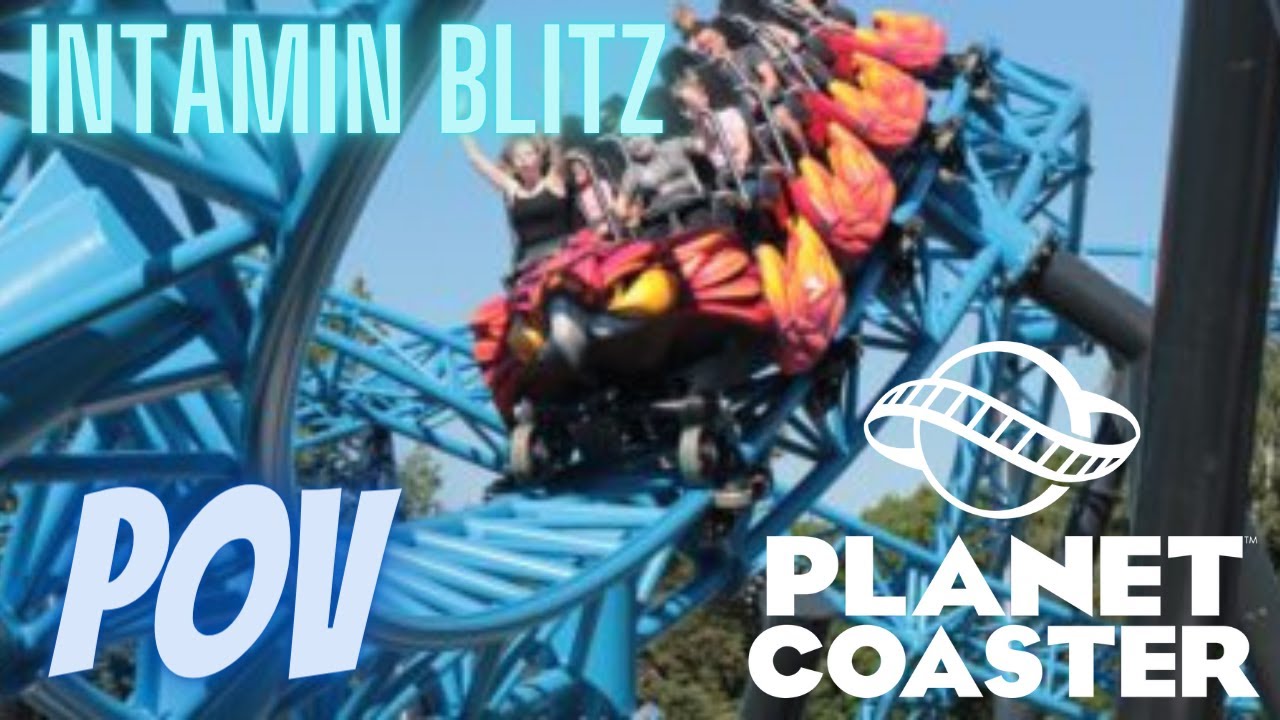 Intamin Blitz Coaster Concept | Riptide POV | Planet Coaster - YouTube