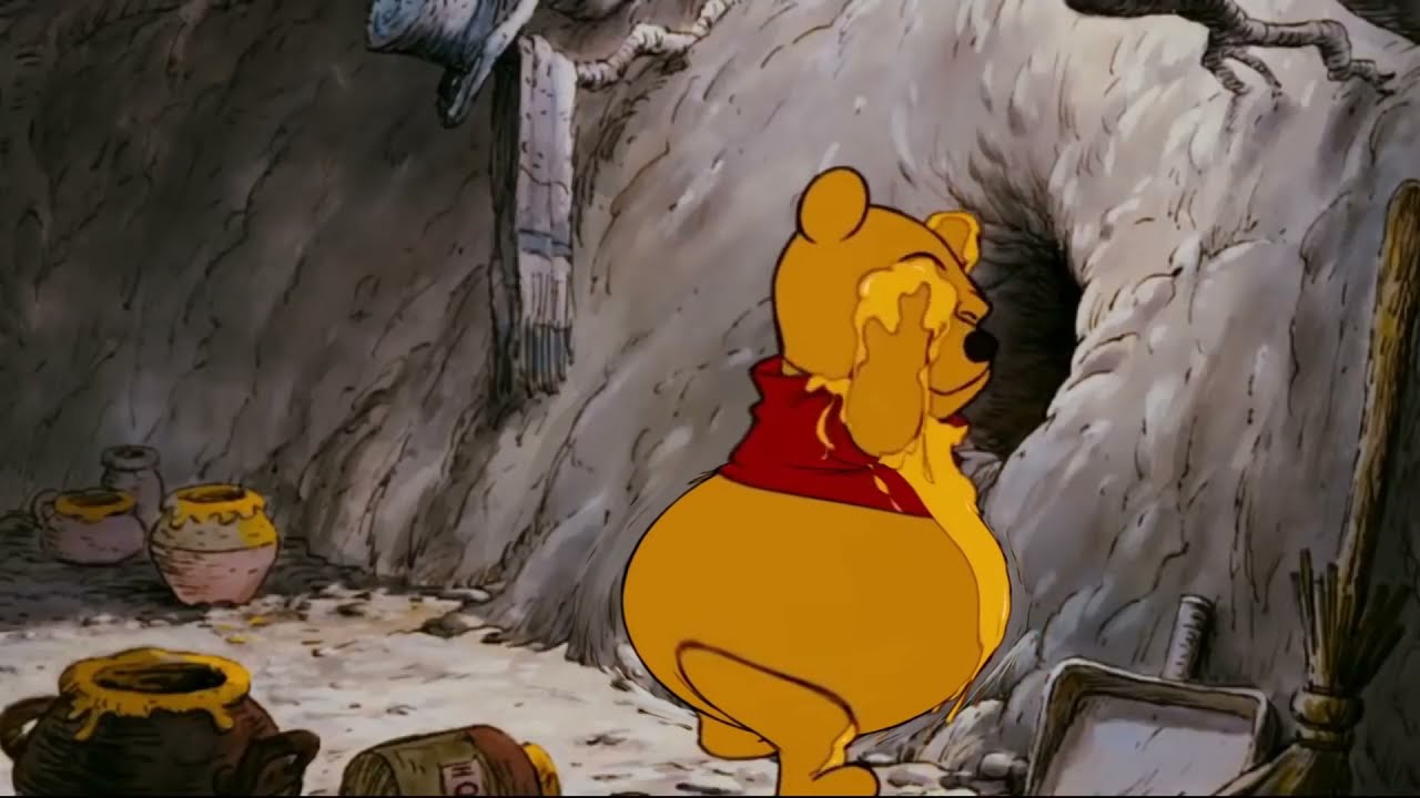 Pooh Bear Gets Stuck