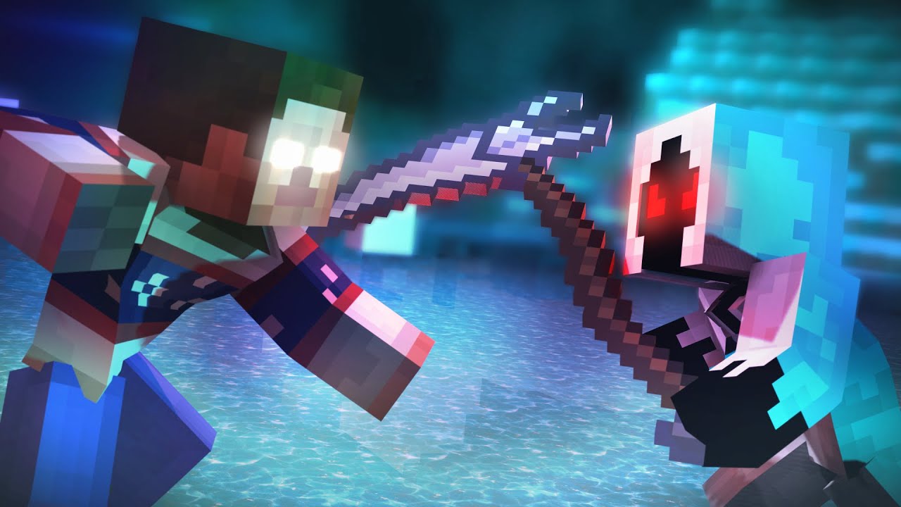 " Battle For The Future" - Herobrine Vs Entity 303 (Minecraft Animation ...
