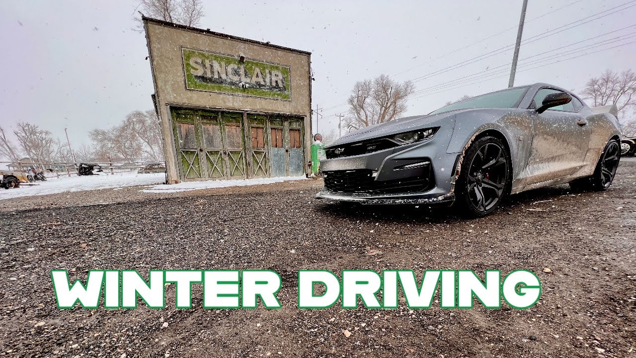Driving A Track Focused Chevy Camaro In The Snow: Winter Driving Tips ...