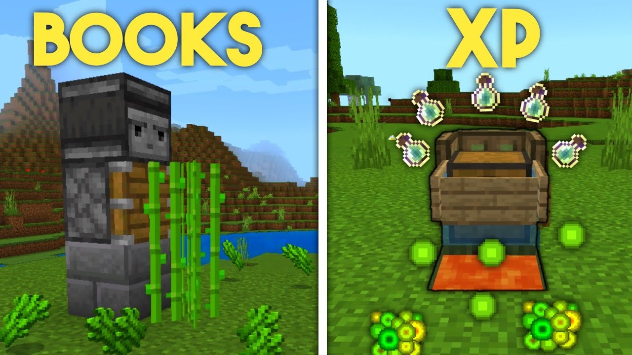 2 Easy Starter Farms for Beginners in Minecraft Bedrock 1.19 - YouTube