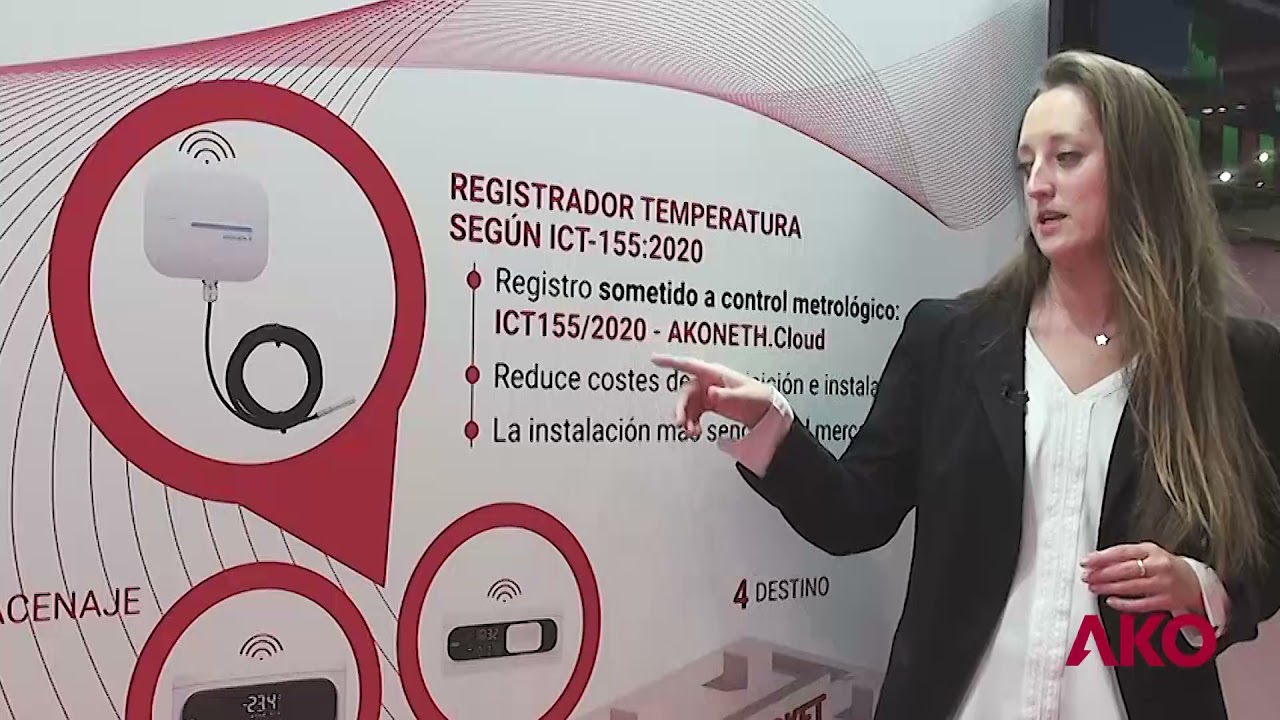 REGISTRADOR AKODATA: Control de la temperatura y humedad | www.ako.com ...