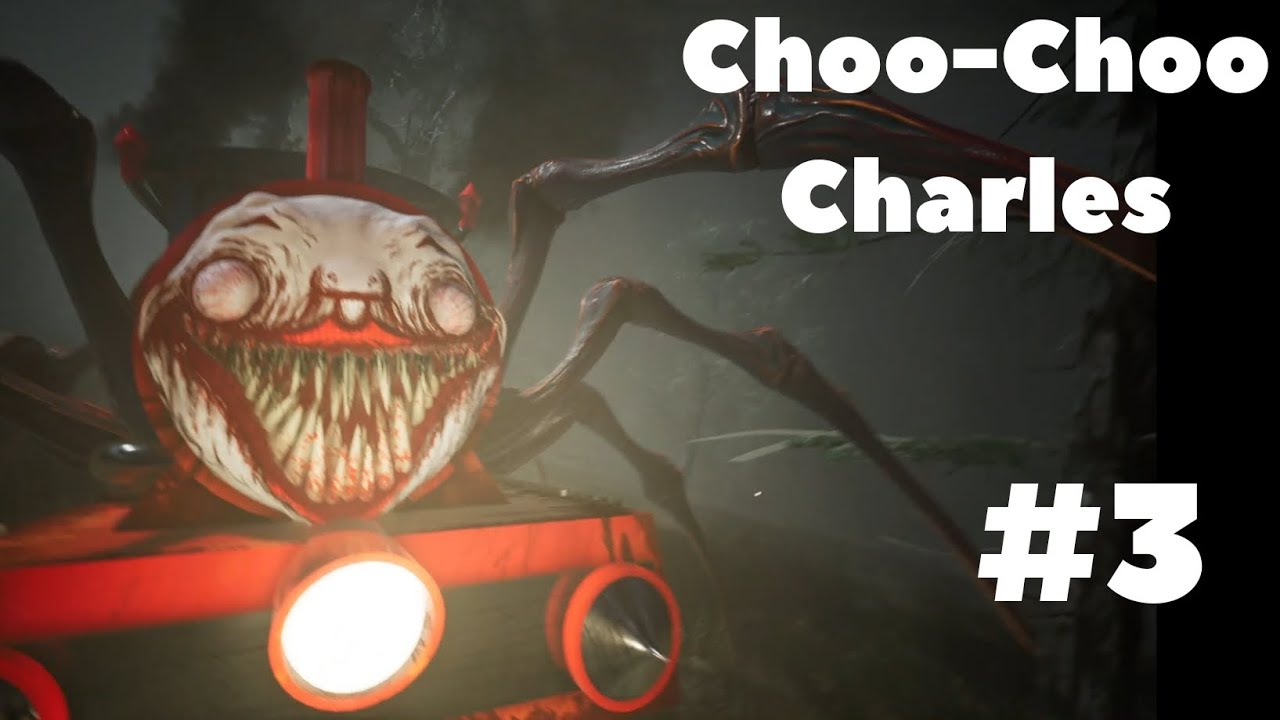 We continue to pass choo-choo charles | Monster in the lake - YouTube