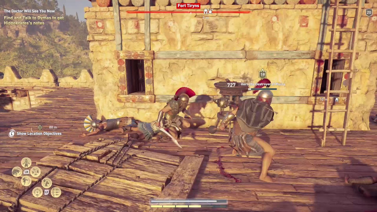 [Assassins creed odyssey] Me vs 2 Mercenaries - YouTube