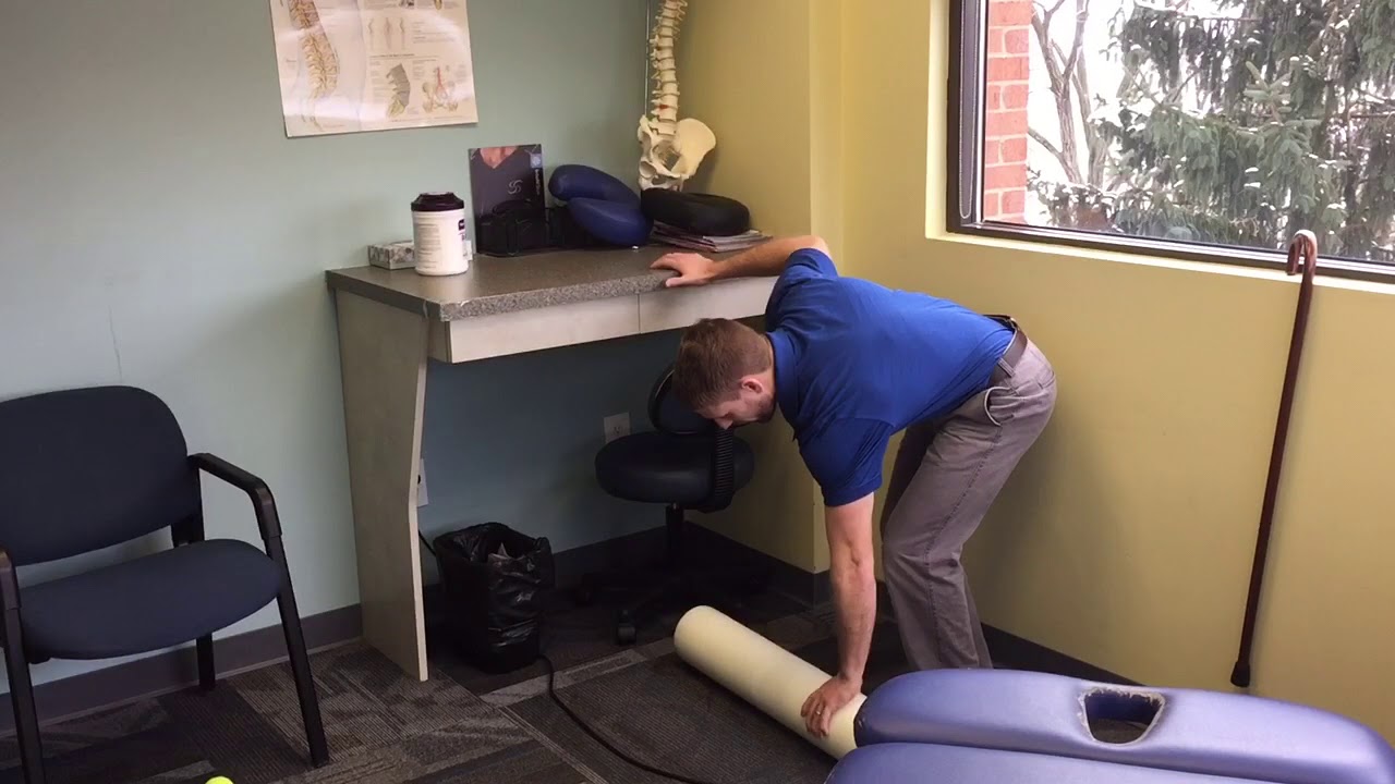 Balance foam roll log roll - YouTube