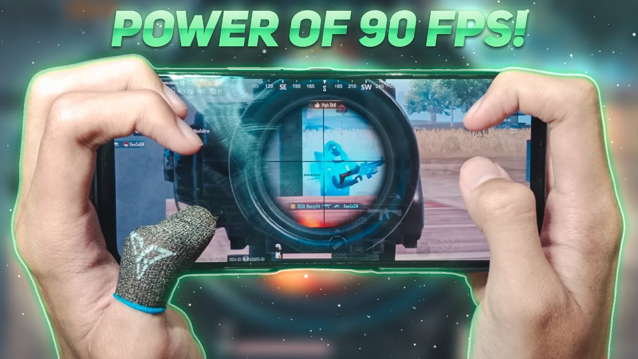 BEST GAMEPLAY With 90 FPS! ⚡ ROG Phone 6 || 5 Fingers & Gyroscope || PUBG Mobile! - YouTube