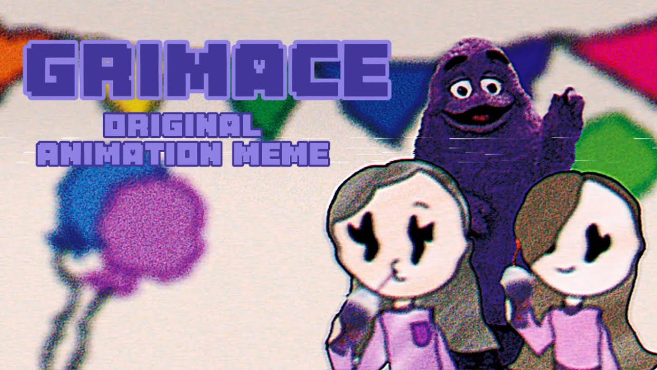 GRIMACE // Original Animation Meme 🗣️ - YouTube