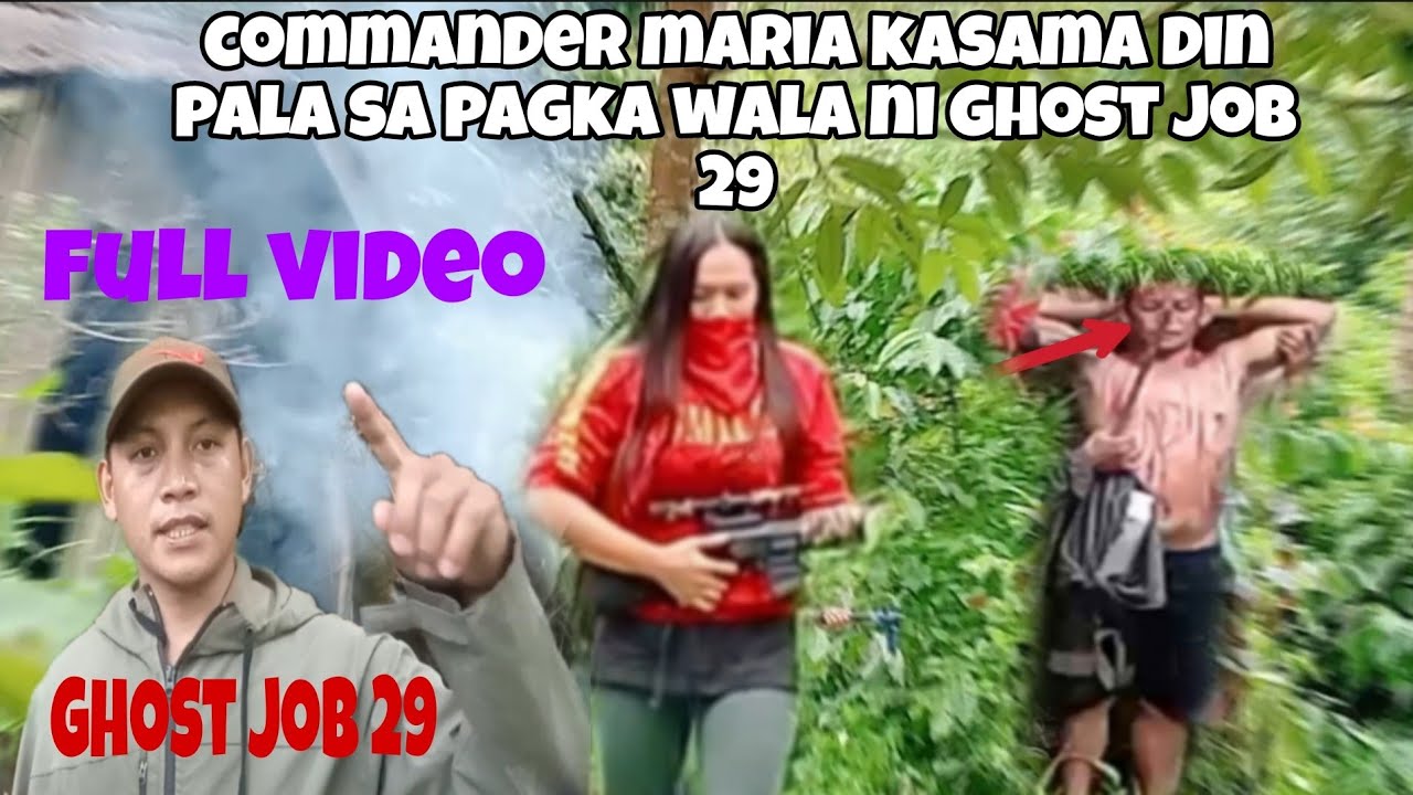 commander maria kasama din pala sa pagka wala ni ghost job 29 😲 ...