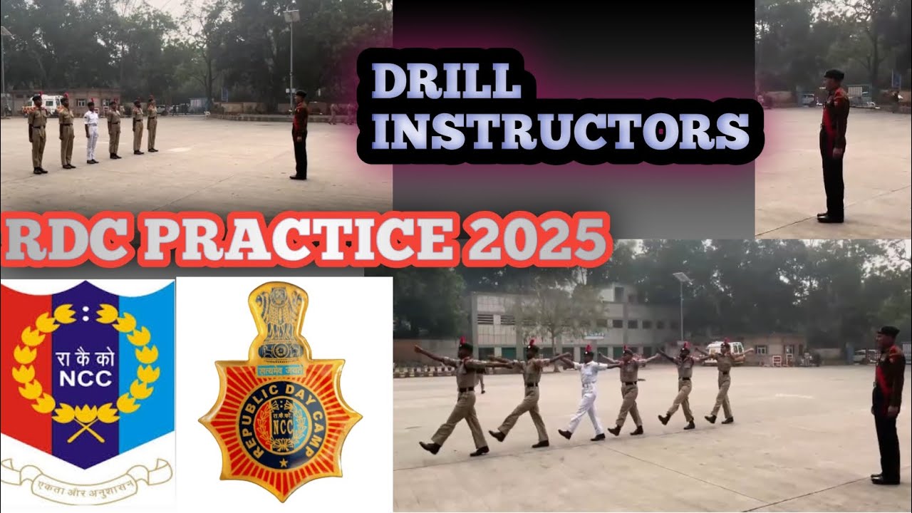 RDC PRACTICE 2025 WITH DRILL INSTRUCTORS - YouTube