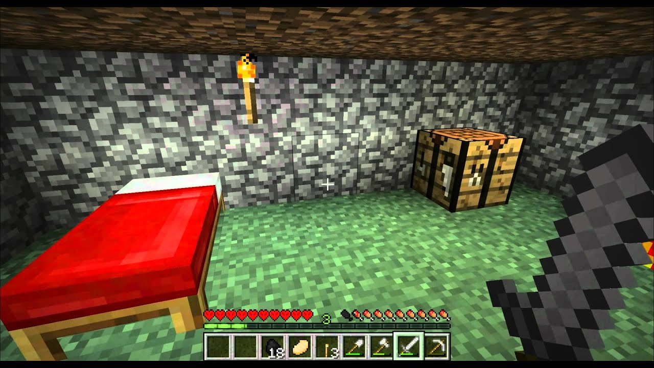 MineCraft Hardcore Survival: Episode 4 - YouTube