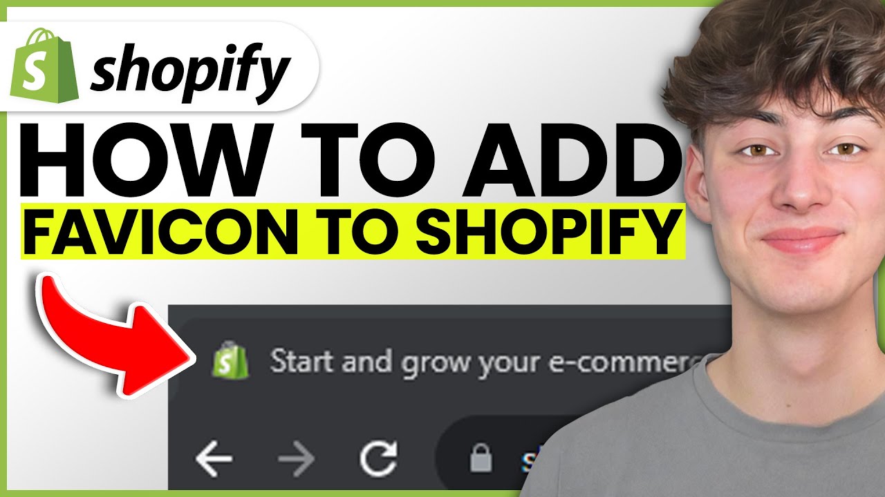 How To Add Favicon To Shopify Store 2024 (Step-by-Step Tutorial) - YouTube