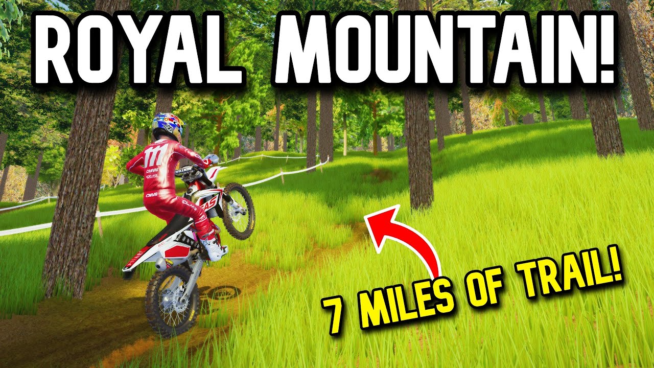 HE BUILT AN ENTIRE SKI MOUNTAIN IN MX BIKES! - YouTube