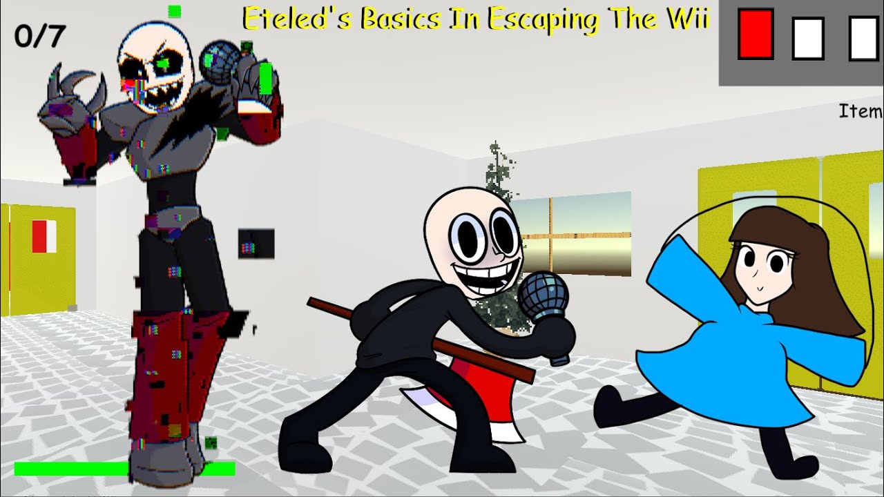 Eteled's Basics In Escaping The Wii (Baldi Mod) - YouTube