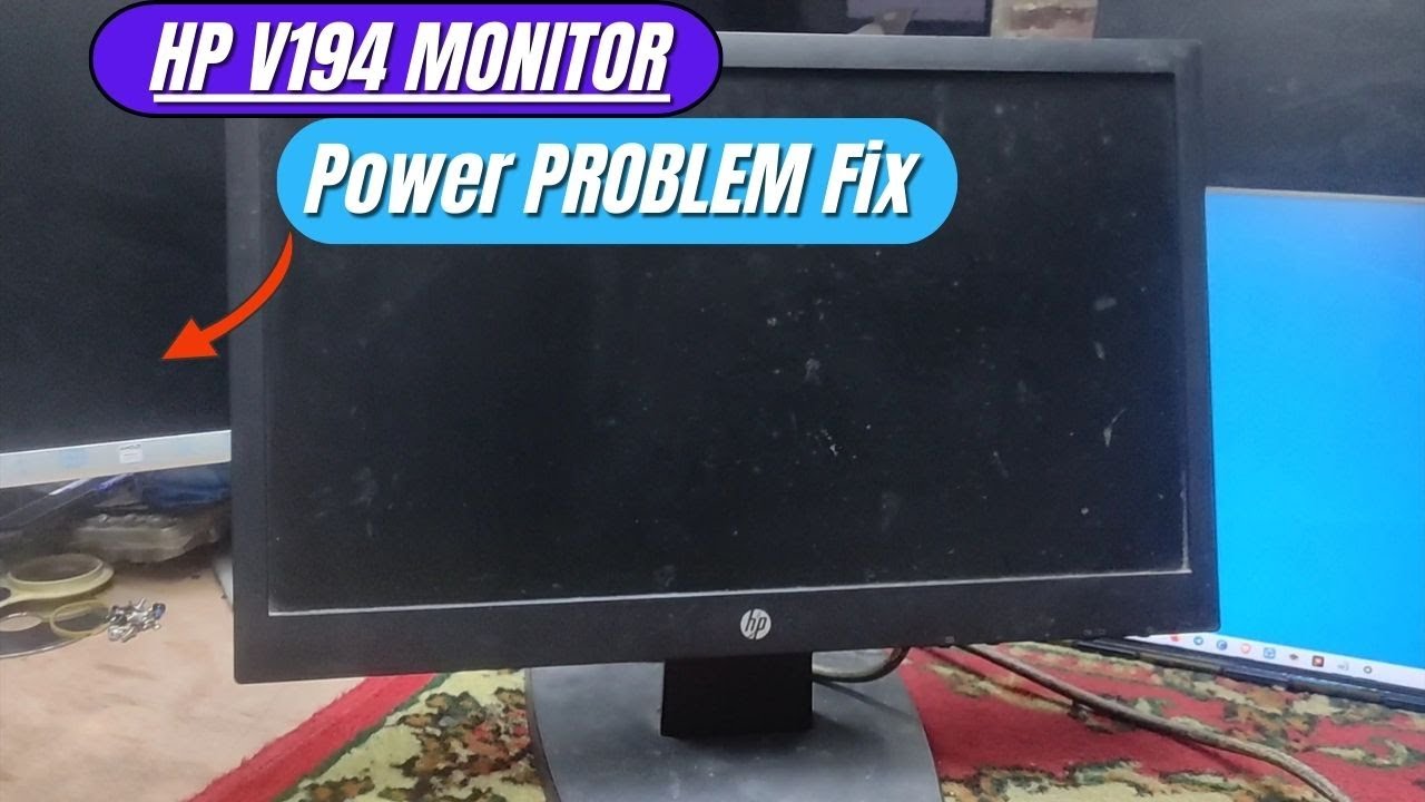 How To Repair a 19 Inch HP Monitor | Created by Afjal Hossain - YouTube