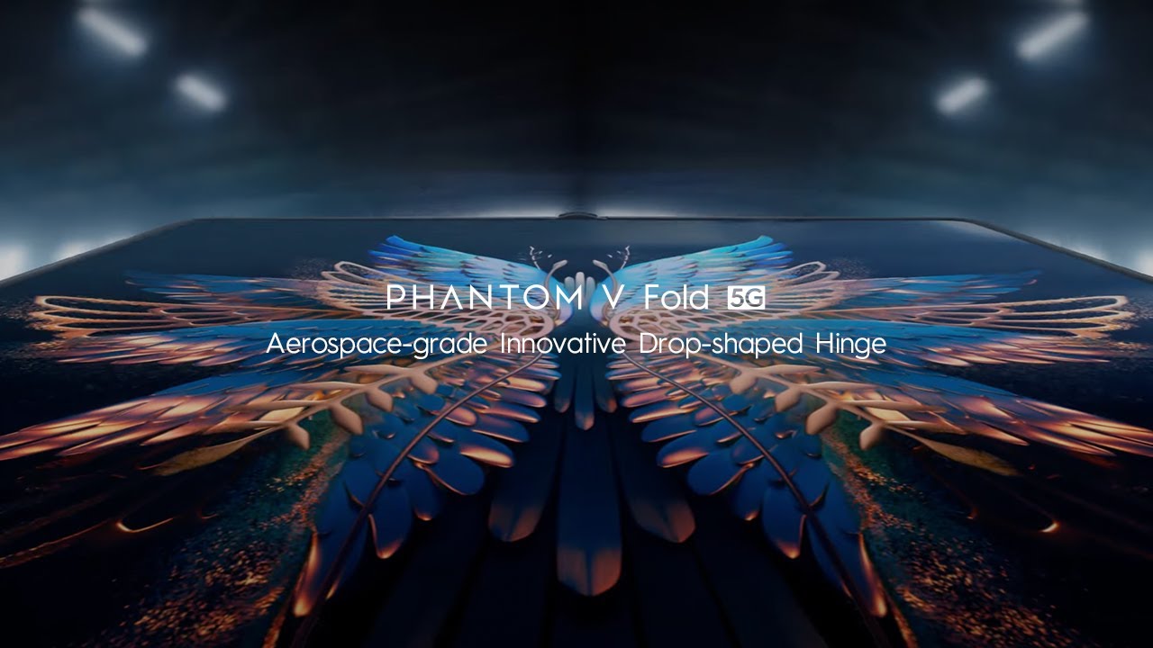 PHANTOM V Fold | Aerospace-grade Innovative Drop-shaped Hinge - YouTube