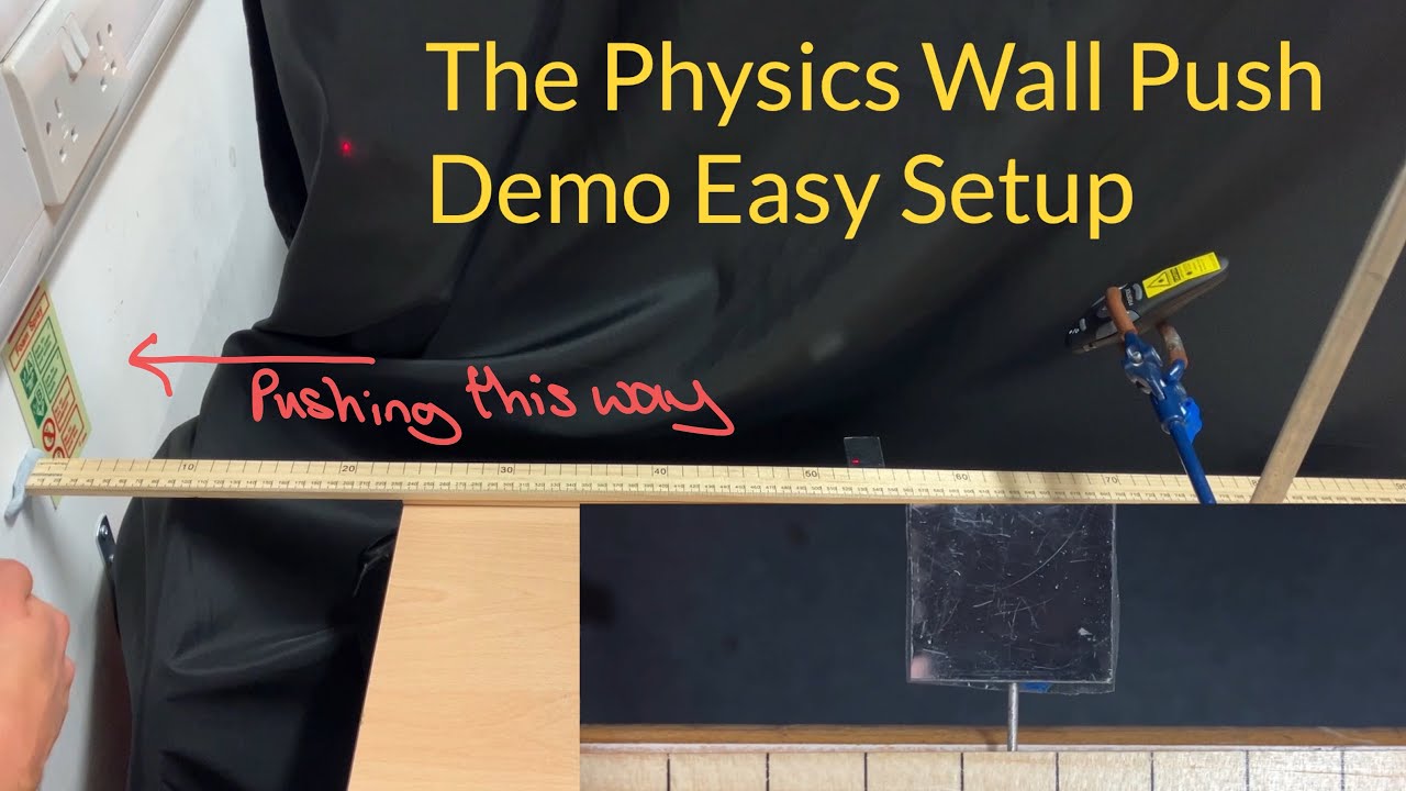 The Physics Wall Push Demo - Easy setup - YouTube